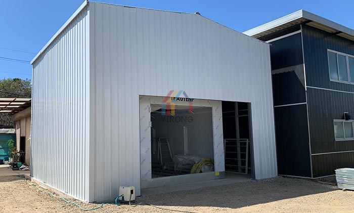 Japanese prefabricated metal warehouse construction | Yirong Building ...
