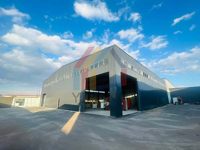 Armenia 32x30m prefabricated steel warehouse completed | Yirong ...