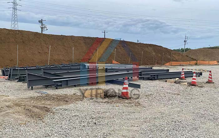 1200 ㎡ steel warehouse construction in Japan | Yirong Building Steel ...