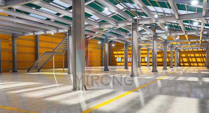Multi Span Steel Warehouse | Yirong Building Steel Structural Supplier