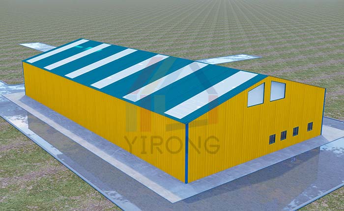 Multi Span Steel Warehouse | Yirong Building Steel Structural Supplier