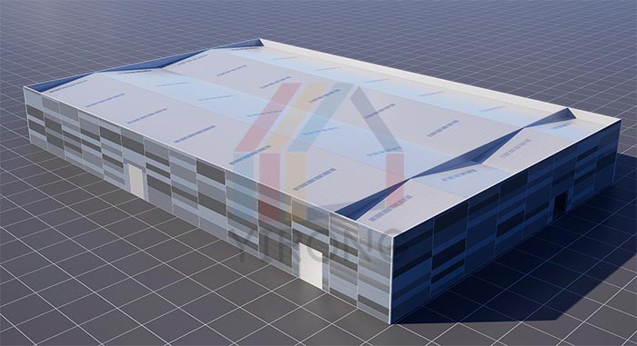 Long Span Industrial Factory | Yirong Building Steel Structural Supplier