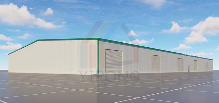 Prefabricated Storage Building | Yirong Building Steel Structural Supplier