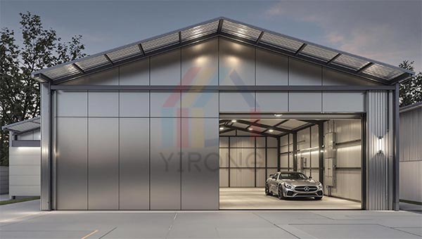 The longevity factor of metal structure garage | Yirong Building Steel ...
