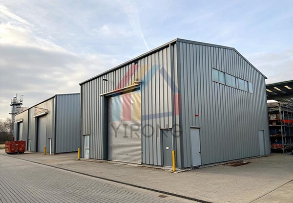 Fire prevention and insulation solution for metal frame warehouse ...