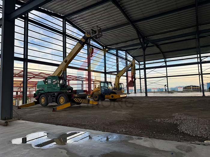 Steel structure factory construction in the Philippines | Yirong ...